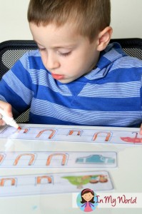 Preschool Letter U - In My World