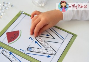 Preschool Letter W - In My World