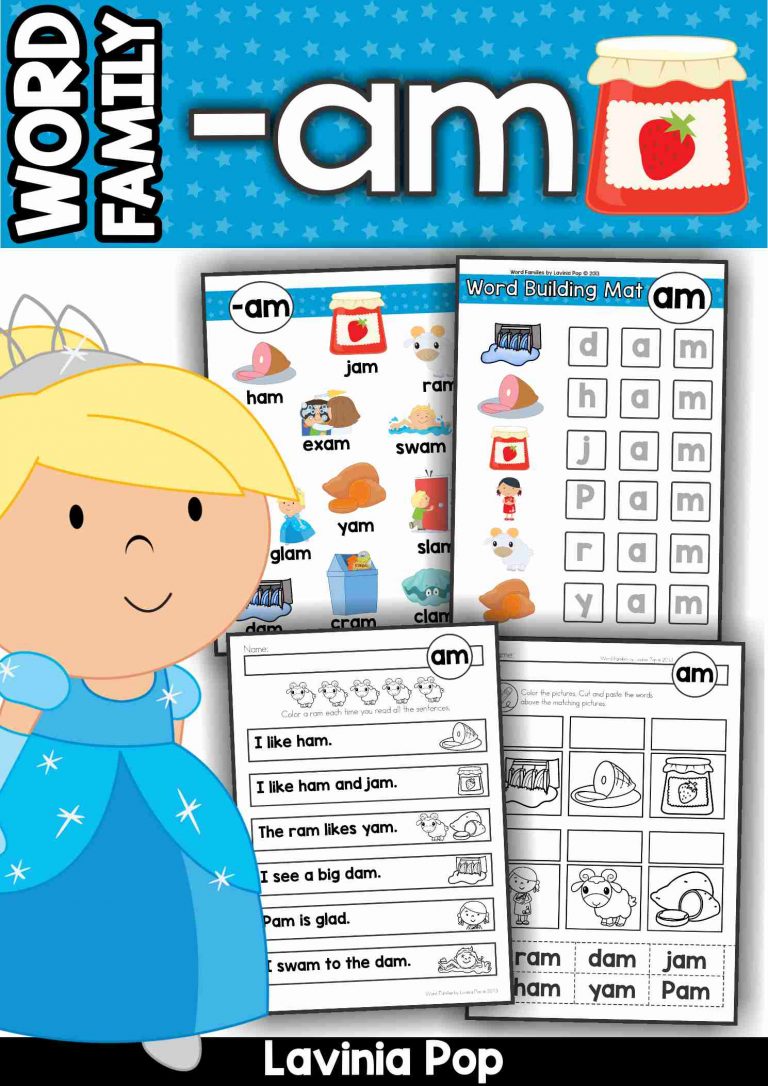 Sight Words and Word Families Week 3 - In My World