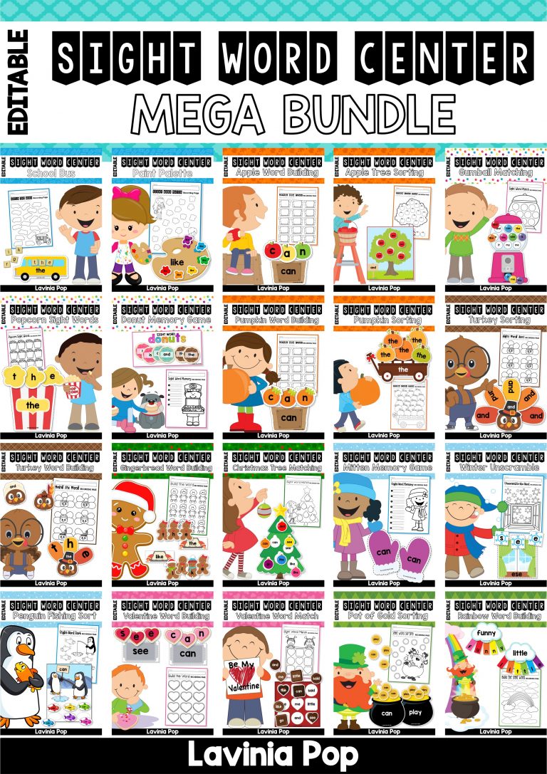 FREE Valentine's Day Sight Words Activity - In My World