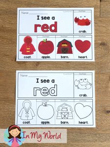 Colors Flip Books - In My World