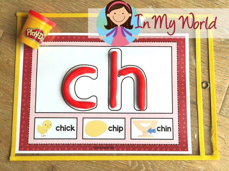 FREE CH Digraph Printable Activities & Worksheets - In My World