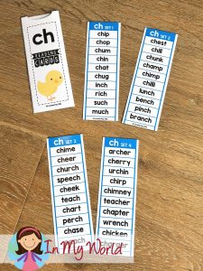 FREE CH Digraph Printable Activities & Worksheets - In My World