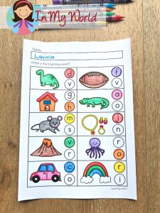 Alphabet Review - In My World