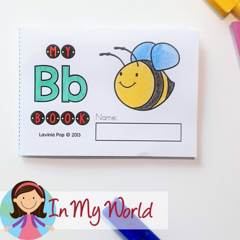 FREE Phonics Letter of the Week B - In My World