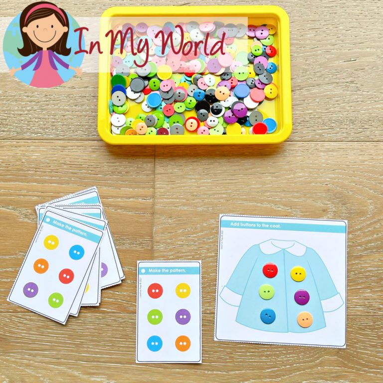 Kindergarten Morning Bins | Tubs | Centers Set 3 - In My World