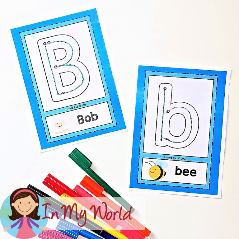 FREE Phonics Letter of the Week B - In My World