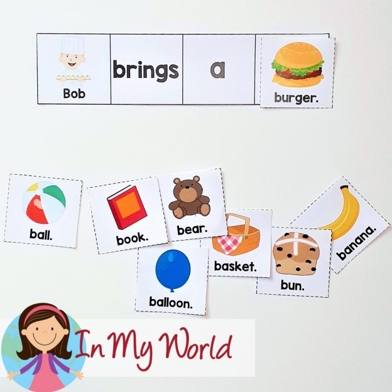 FREE Phonics Letter of the Week B - In My World