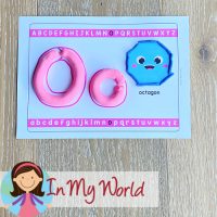 Alphabet Play Dough | Play Doh Mats - In My World
