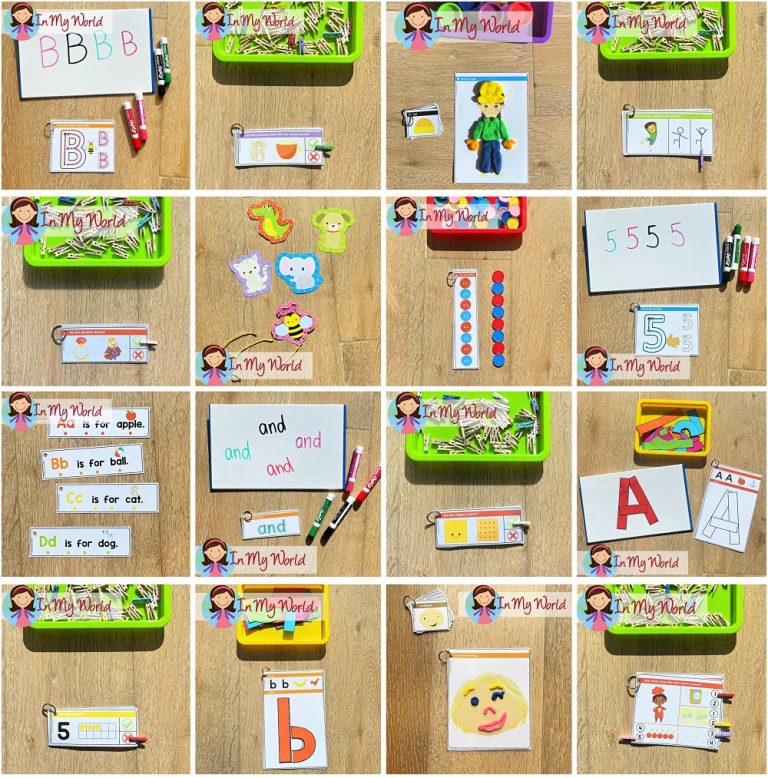 Kindergarten Morning Bins | Tubs | Centers Set 2 - In My World