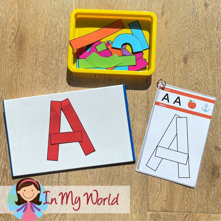 Kindergarten Morning Bins | Tubs | Centers Set 2 - In My World