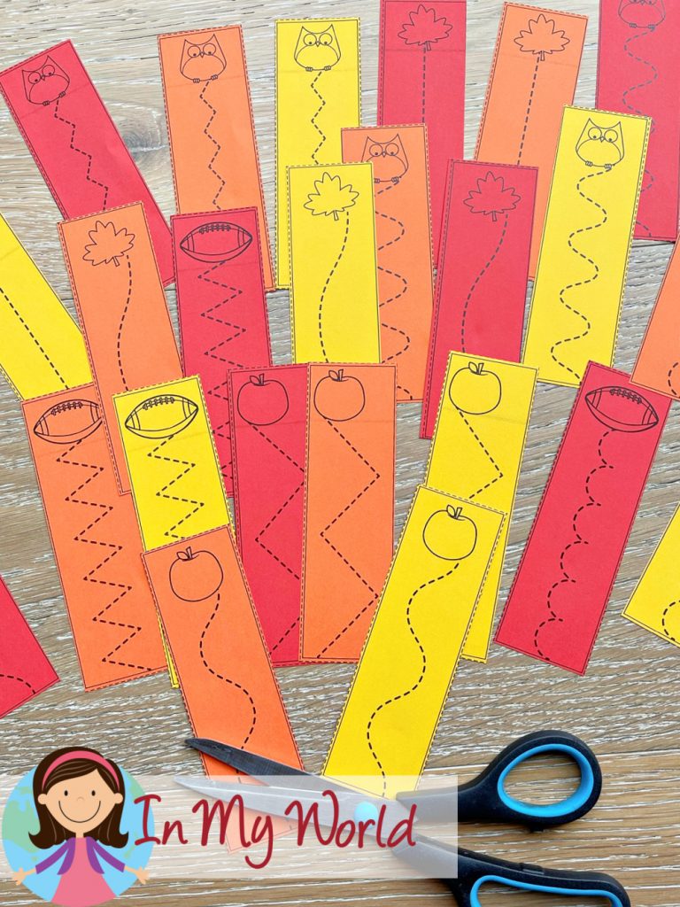 Fine Motor Morning Bins for September - In My World