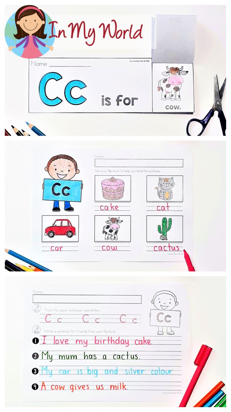 Alphabet Flip Books - In My World