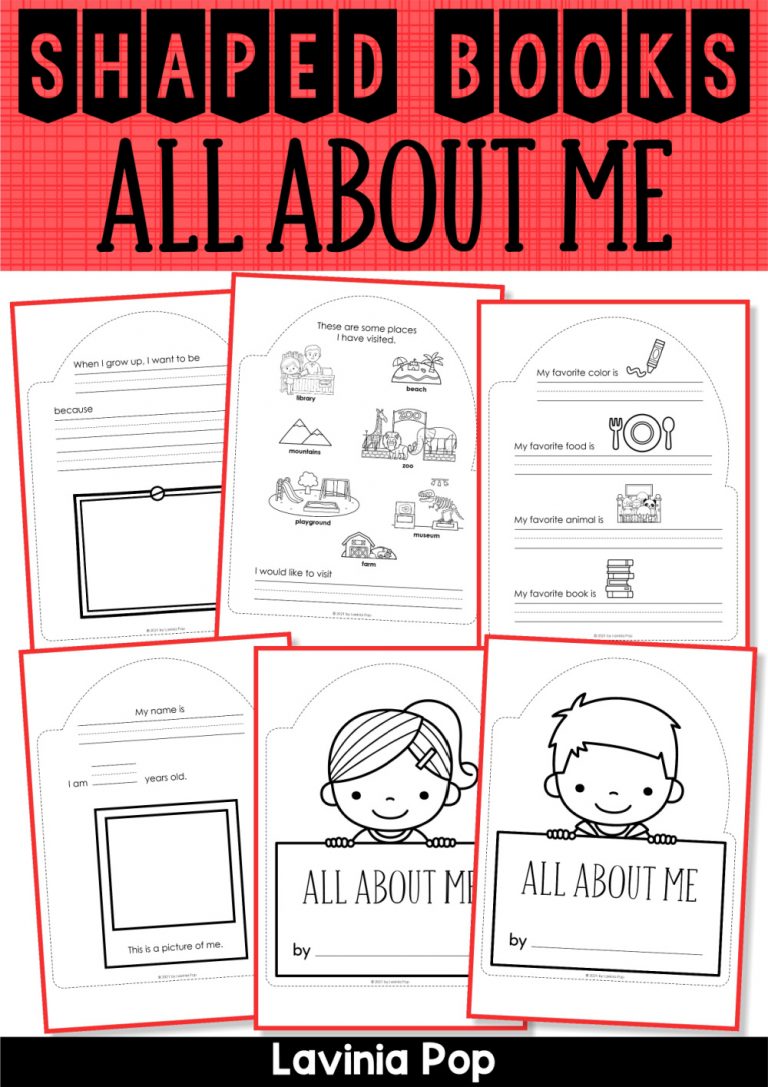 All About Me & Meet My Family Writing - In My World