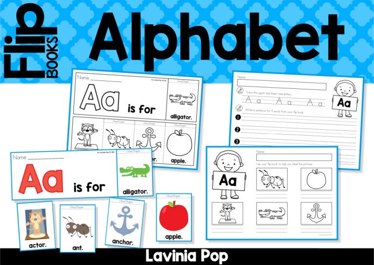 Alphabet Flip Books - In My World