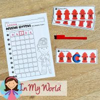 Fire Safety Literacy Centers for Kindergarten | Morning Tubs / Bins ...