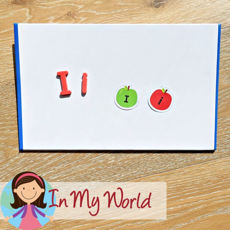 Editable Sight Word Centers: Sight Word Apples - In My World