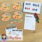 Editable Sight Word Centers: Sight Word Paint Palettes - In My World
