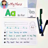 Alphabet Flip Books - In My World