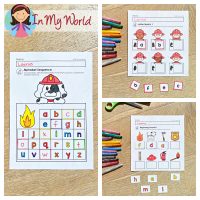 Back to School Kindergarten Worksheets - In My World