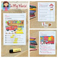 Fire Safety & Firefighter Worksheets for Kindergarten - In My World