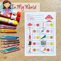 Fire Safety & Firefighter Worksheets for Kindergarten - In My World