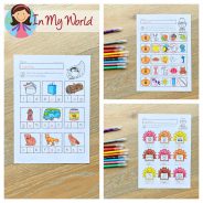 Thanksgiving No Prep Math & Literacy Worksheets for Kindergarten - In ...