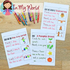 October Writing Journal - In My World