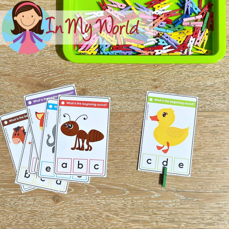 Kindergarten Morning Tubs Set 4 - In My World