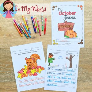 October Writing Journal - In My World