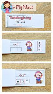 Thanksgiving No Prep Math & Literacy Worksheets for Kindergarten - In ...