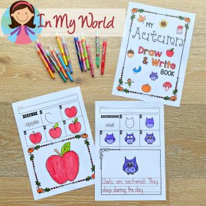 Autumn Directed Drawing Writing - In My World