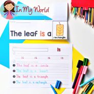 Autumn/Fall Sight Word Fluency Flip Books - In My World