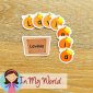 Editable Sight Word Pumpkin Centers - In My World