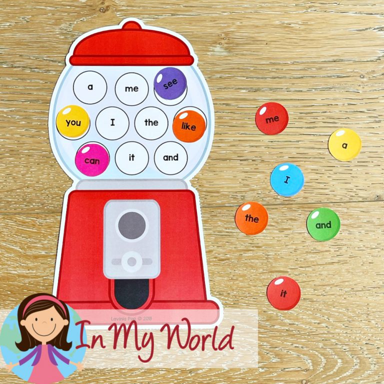 Sight Words & Word Families Archives - In My World