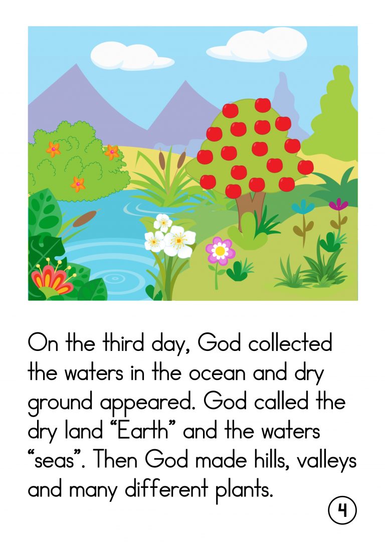 Sunday School Creation: Day 3 Land and Plants - In My World