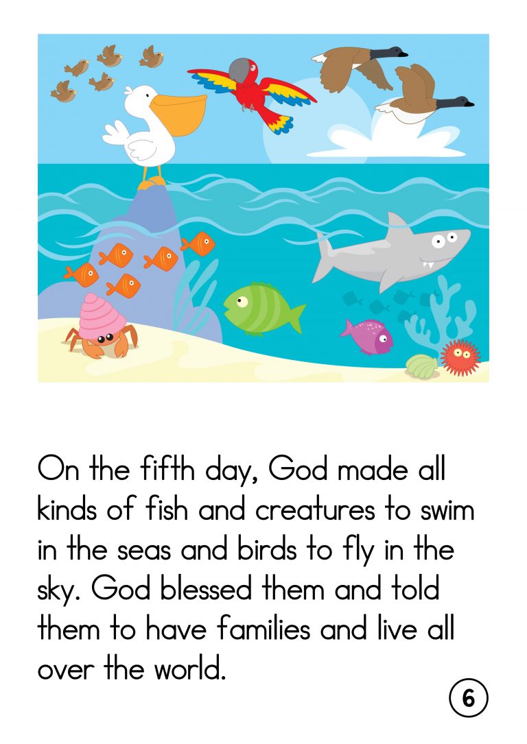 Sunday School Creation: Day 5 Birds and Fish - In My World