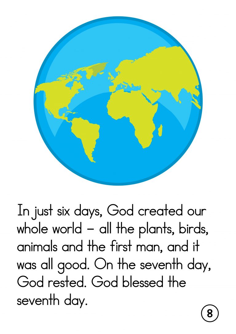 Sunday School Lesson 7 | Creation of Man and Day 7, Day of Rest - In My ...