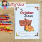 October Picture Writing Journal - In My World