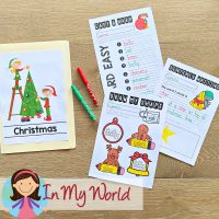 Christmas Word Wall - In My World