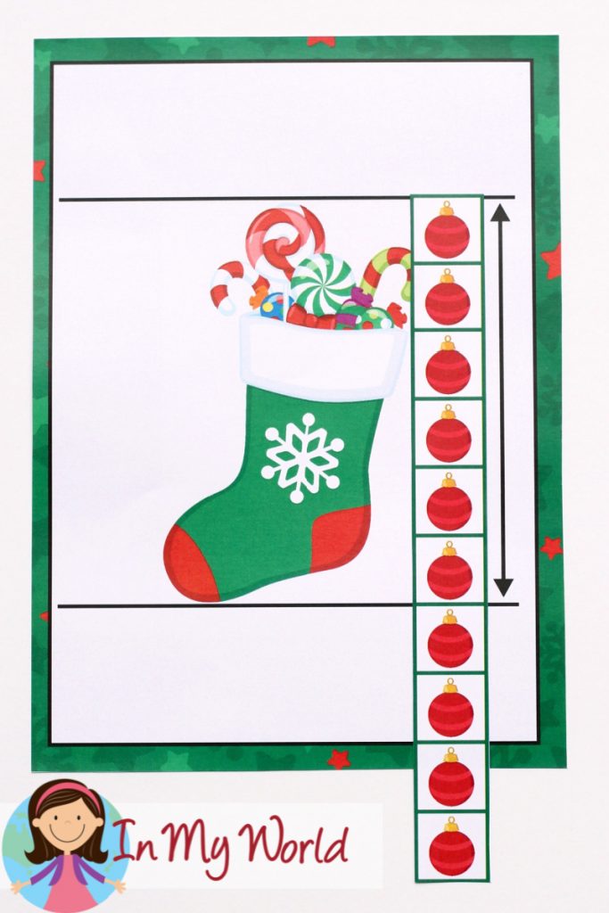 Christmas Math Centers for Kindergarten - In My World