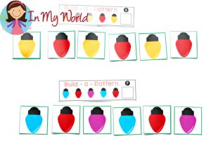 Christmas Math Centers for Kindergarten - In My World