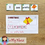Christmas Sentence Scramble with Cut and Paste Worksheets - In My World