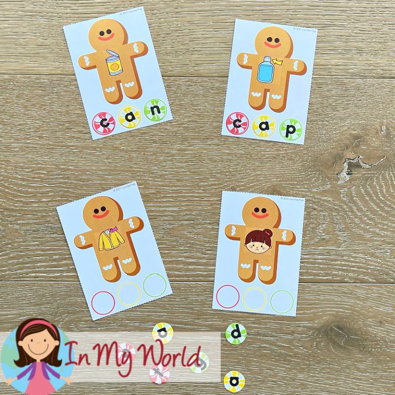 Gingerbread Preschool Centers - In My World