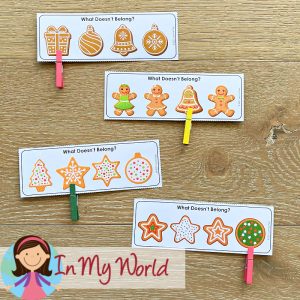 Gingerbread Preschool Centers - In My World