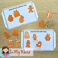 Gingerbread Preschool Centers - In My World