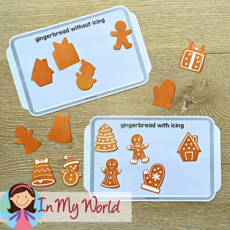 Gingerbread Preschool Centers - In My World