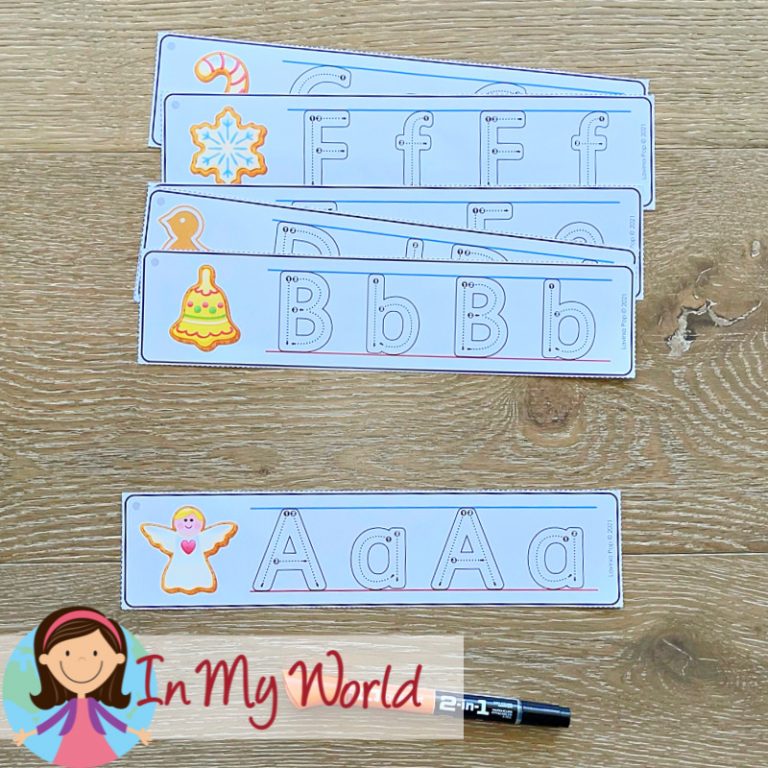 Gingerbread Preschool Centers - In My World