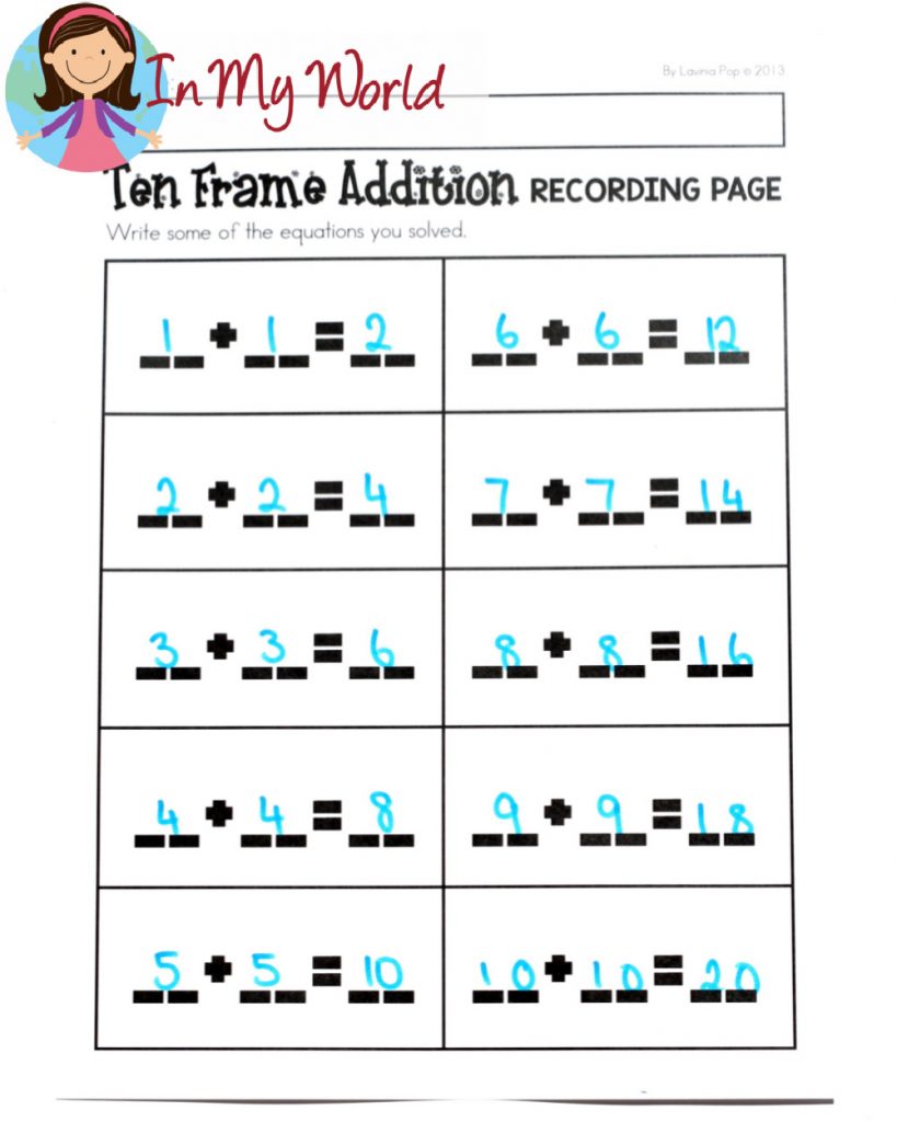 10.-Addition-Response - In My World