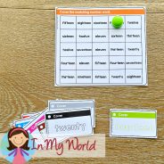 Kindergarten Morning Bins | Tubs | Centers Set 6 - In My World